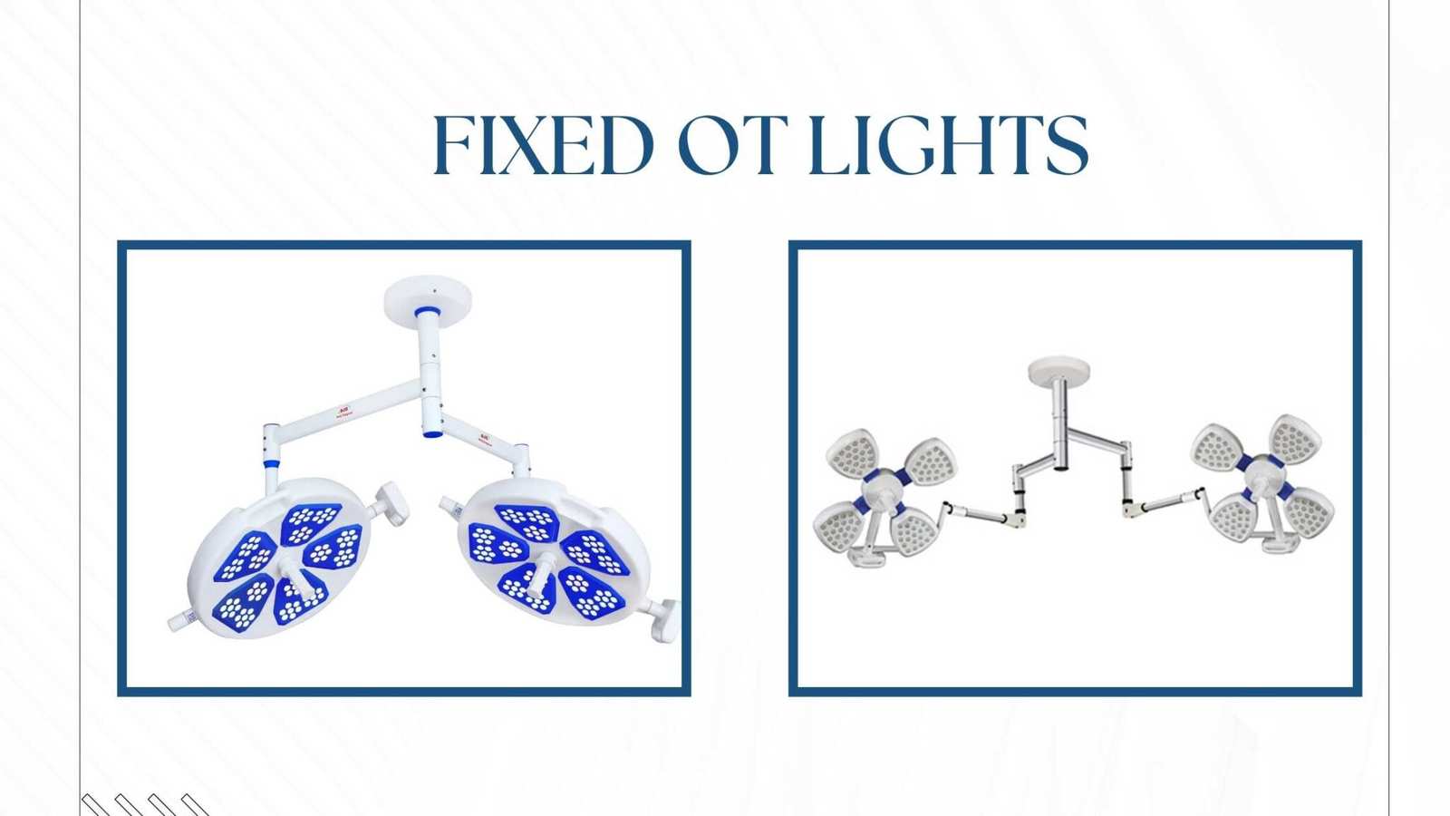Guide to Different Types of OT Lights for Surgical Use